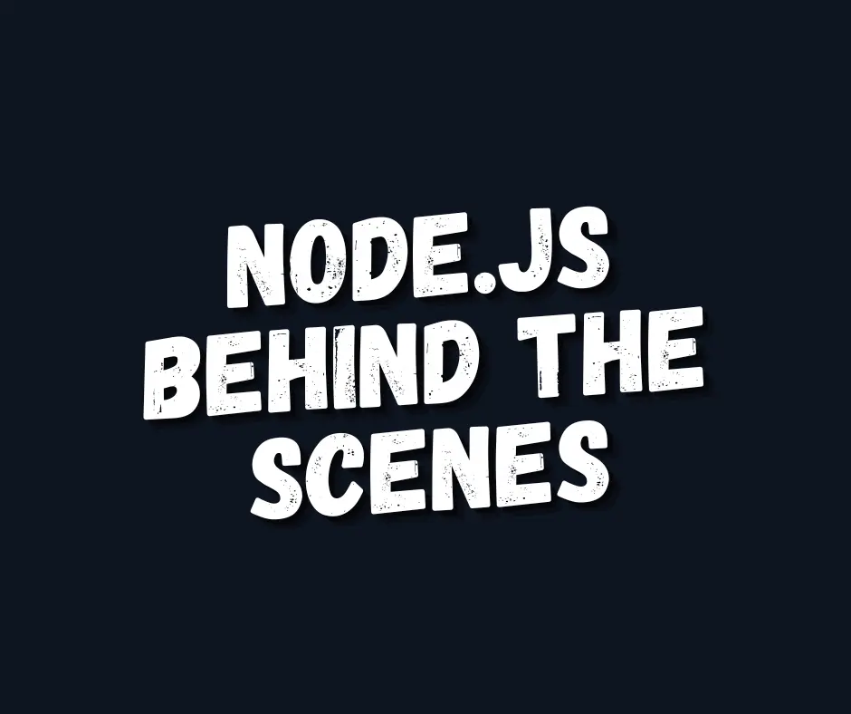 מה זה Node.js ואיך הוא עובד מאחורי הקלעים
