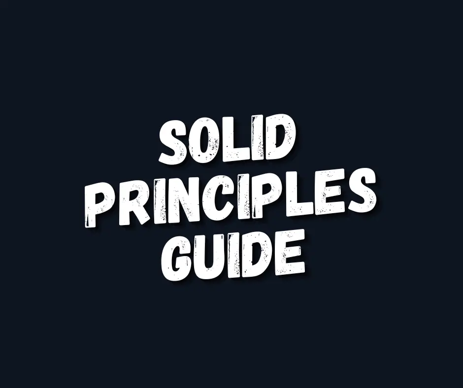 עקרונות SOLID: מדריך מלא לקוד נקי ויעיל
